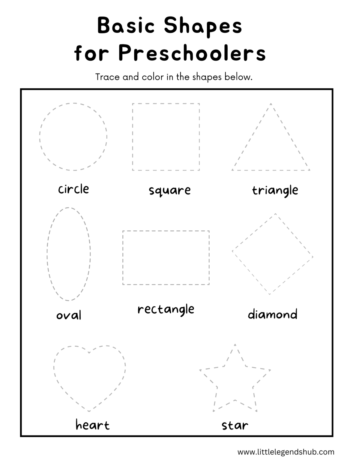 Learning Shapes for Preschoolers - Unlocking the World of Shapes Little ...